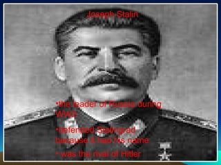 Battle Of Stalingrad | PPT