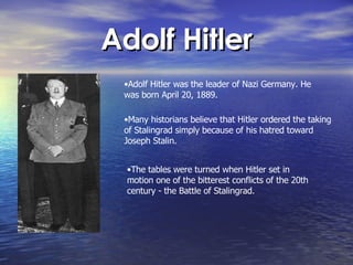 Battle of Stalingrad | PPT