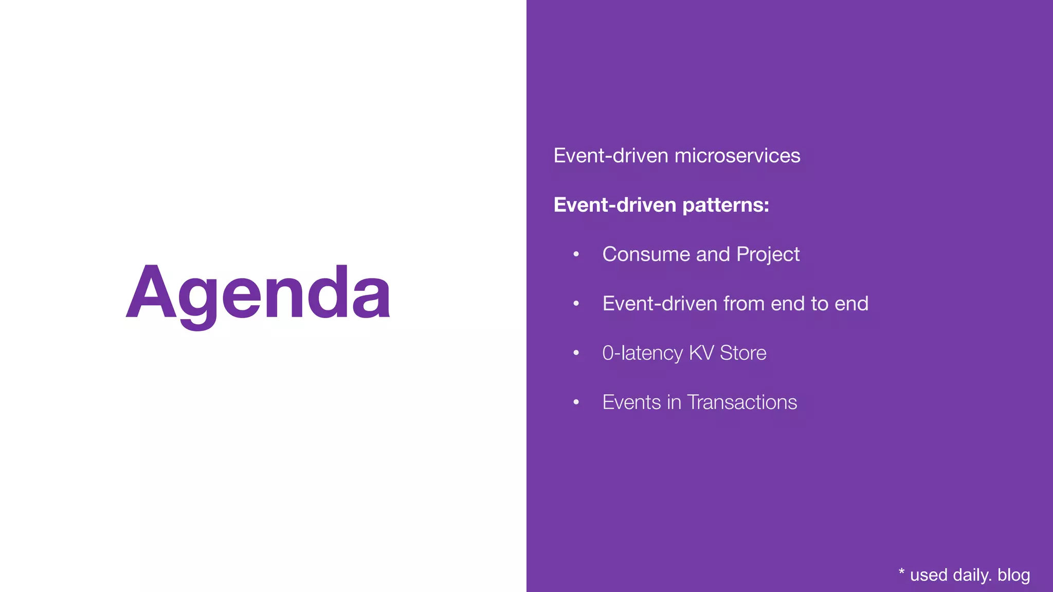 Battle Tested Event-Driven Patterns for your Microservices Architecture ...