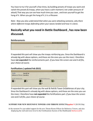 Battle Dashboard | PDF