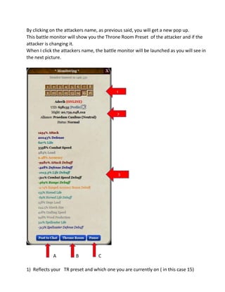 Battle Dashboard | PDF