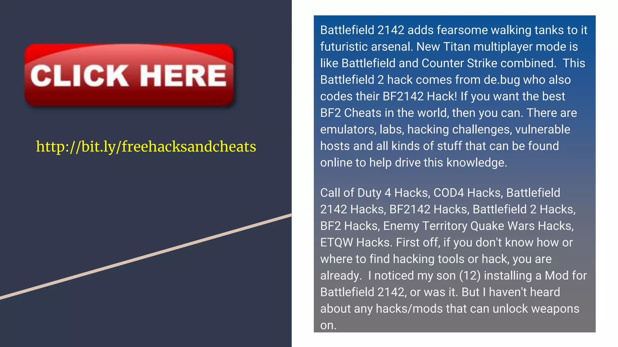 Battlefield 2142 cheats pc | PPT