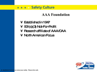 BattlefieldFord.org_2009 AAA Traffic Safety Index | PPT | Auto Safety ...