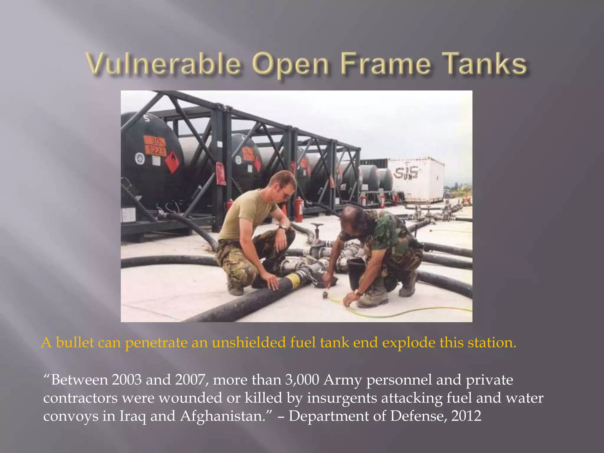 Stealth, Bullet & Explosion Proof, Battlefield Fuel Transportation ...