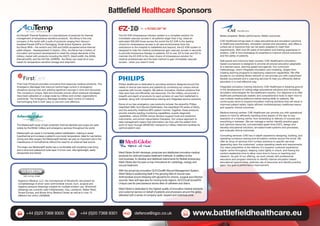Battlefield Healthcare A4 7pp Pdfw | PDF