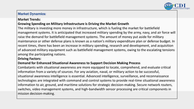 Battlefield Management System (BMS) Market Size, Share, & Trends ...
