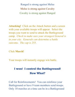 Glory of Rome: Battleground | PDF