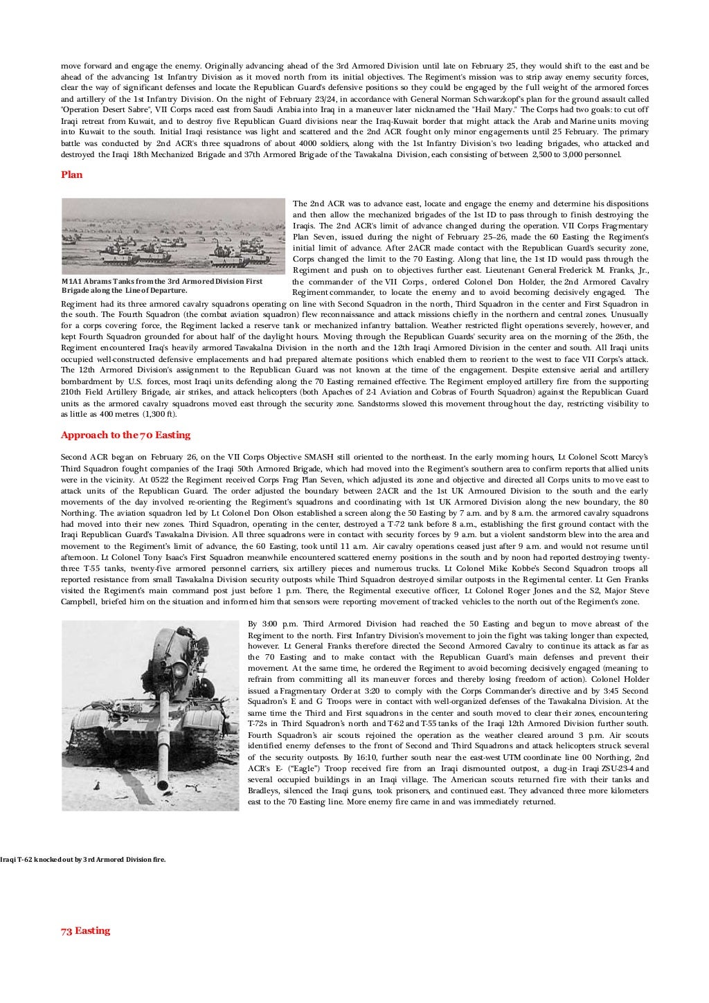 Battle of 73 easting