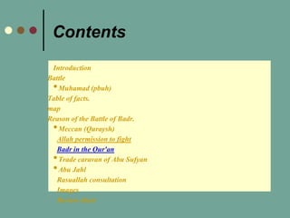 Battle of badr | PPTX