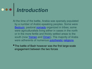 Battle of badr | PPTX