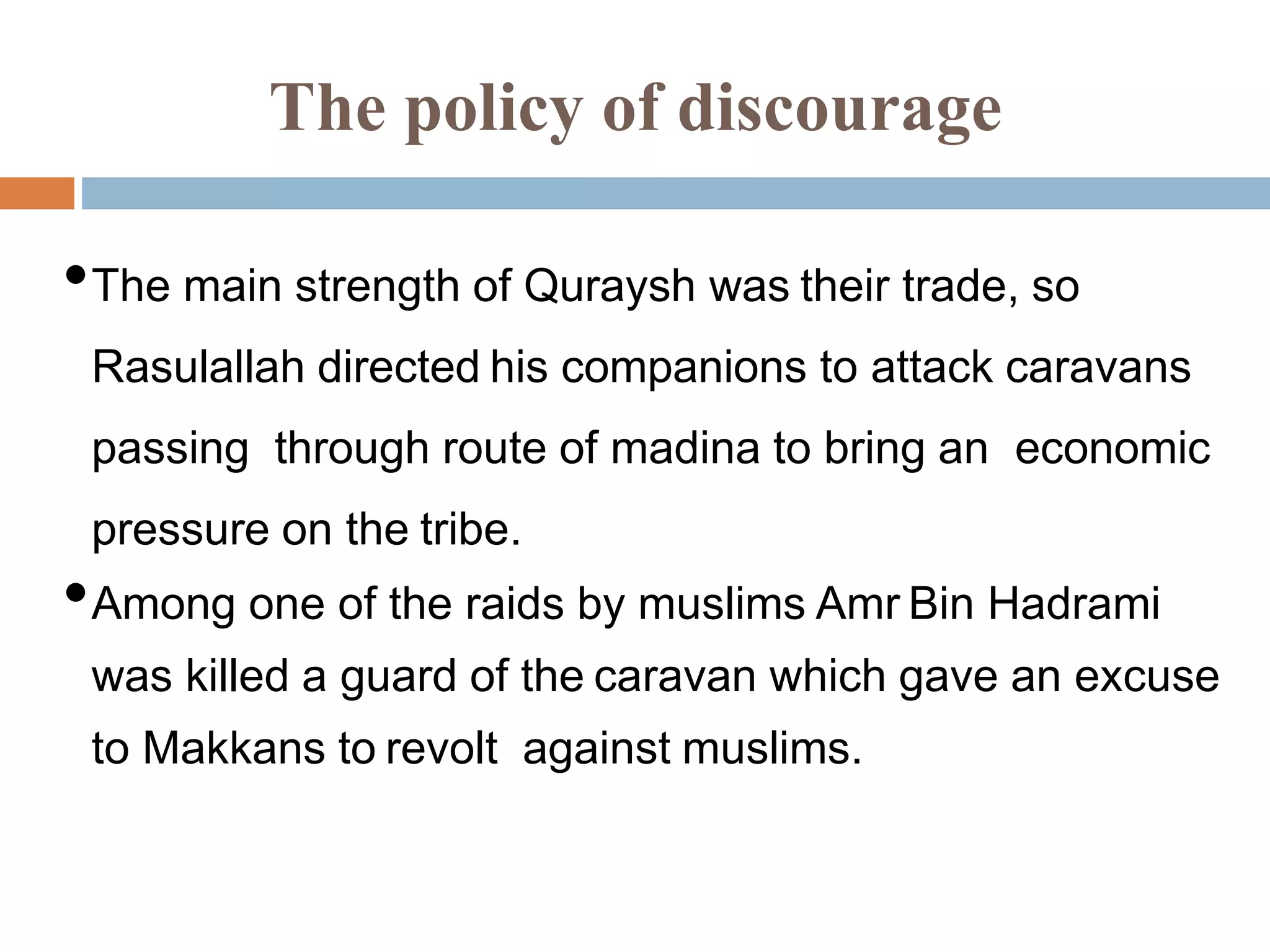 Battle of Badr_First Battle in Islamic History | PPTX