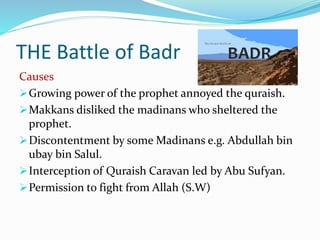 Battle of badr ppx | PPTX