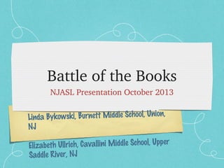 Battleof bksnjasl2013 | PPT