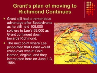 Cold Harbor Map Civil War