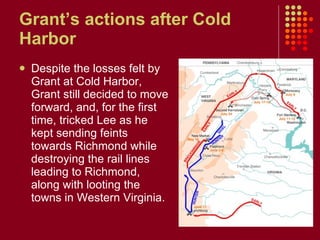 Cold Harbor Map Civil War