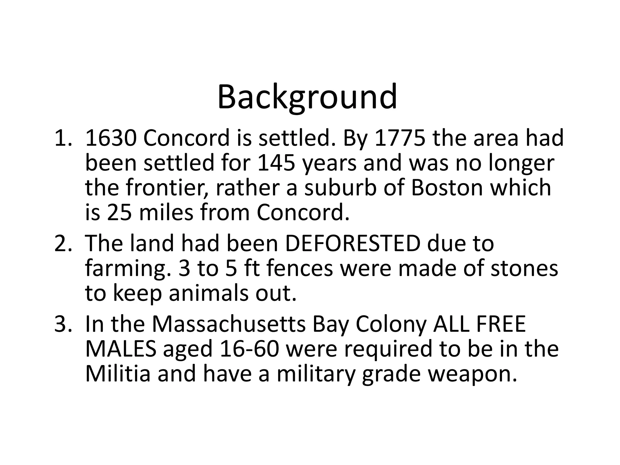Battle of Concord April 19, 1775 | PPTX