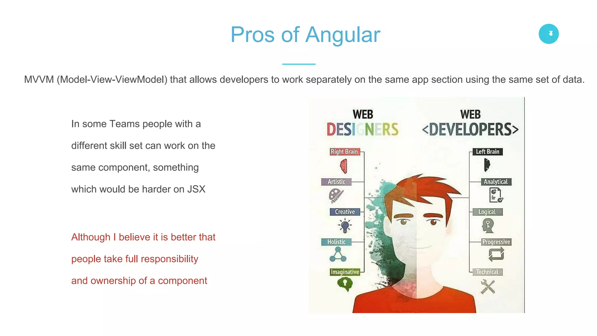 Why you should choose Angular and why you should not | PPTX | Web Development | Internet