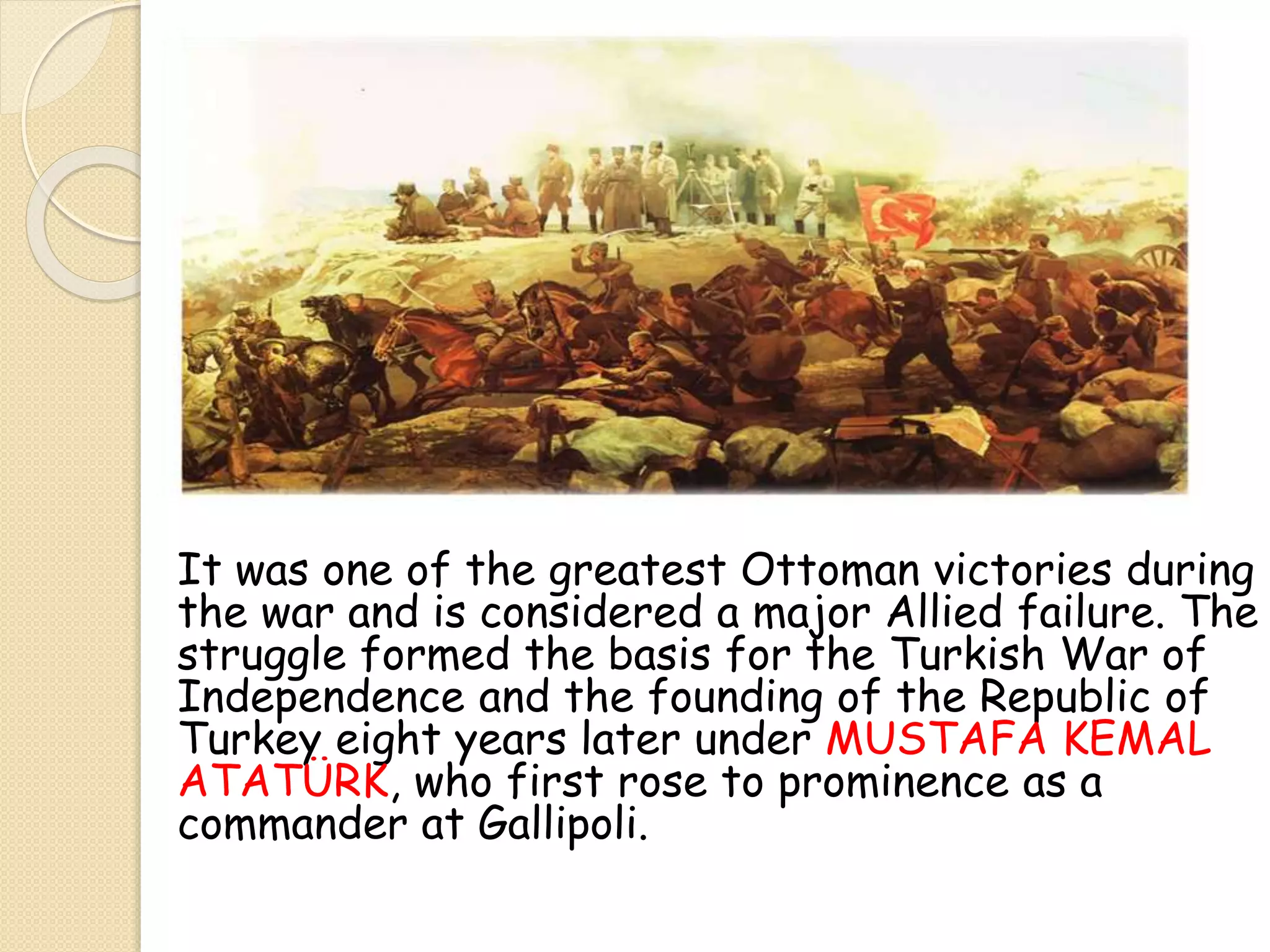 Battle of gallipoli | PPTX