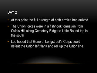 Battle of gettysburg | PPTX