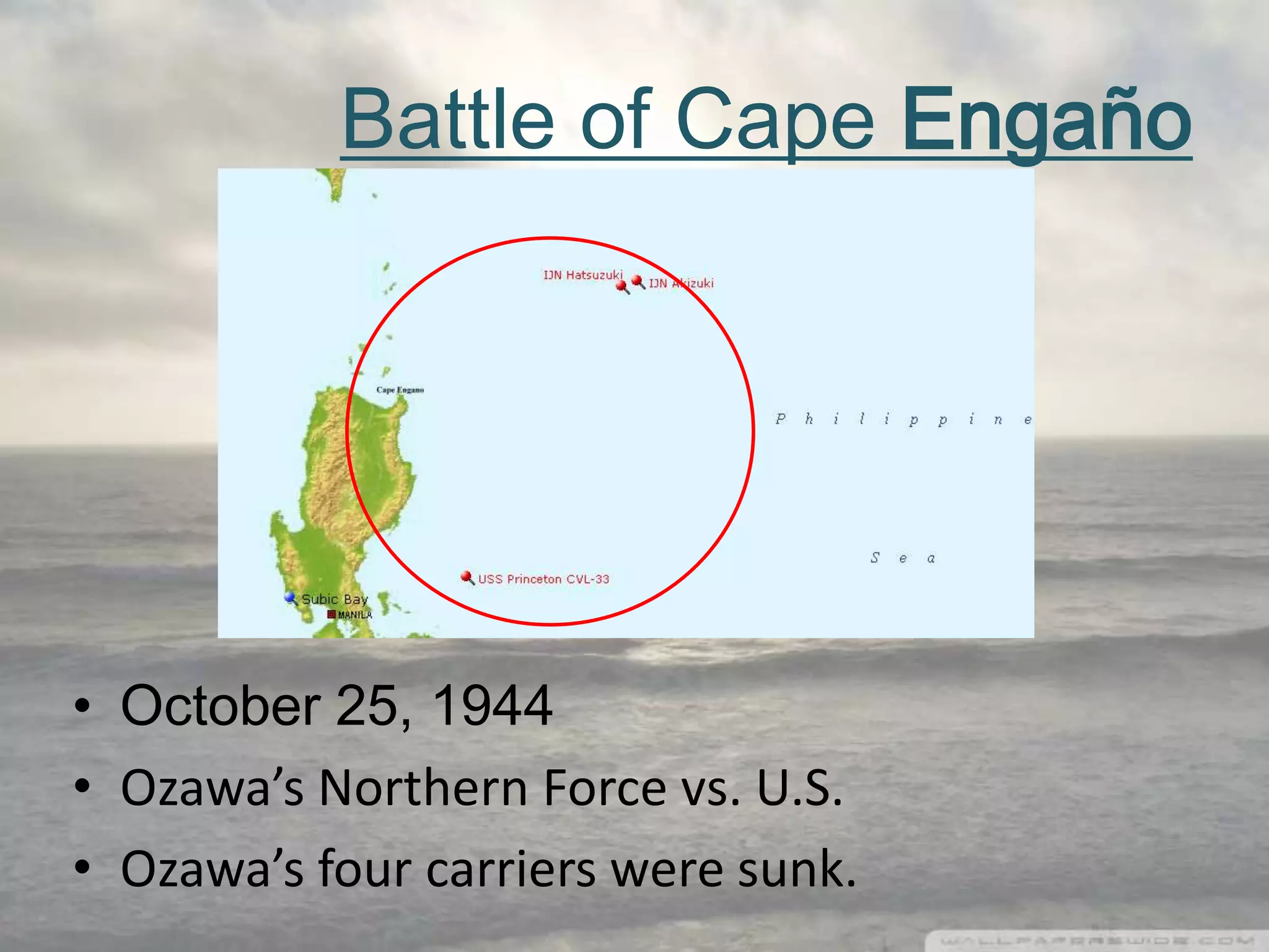 Battle of leyte gulf | PPTX