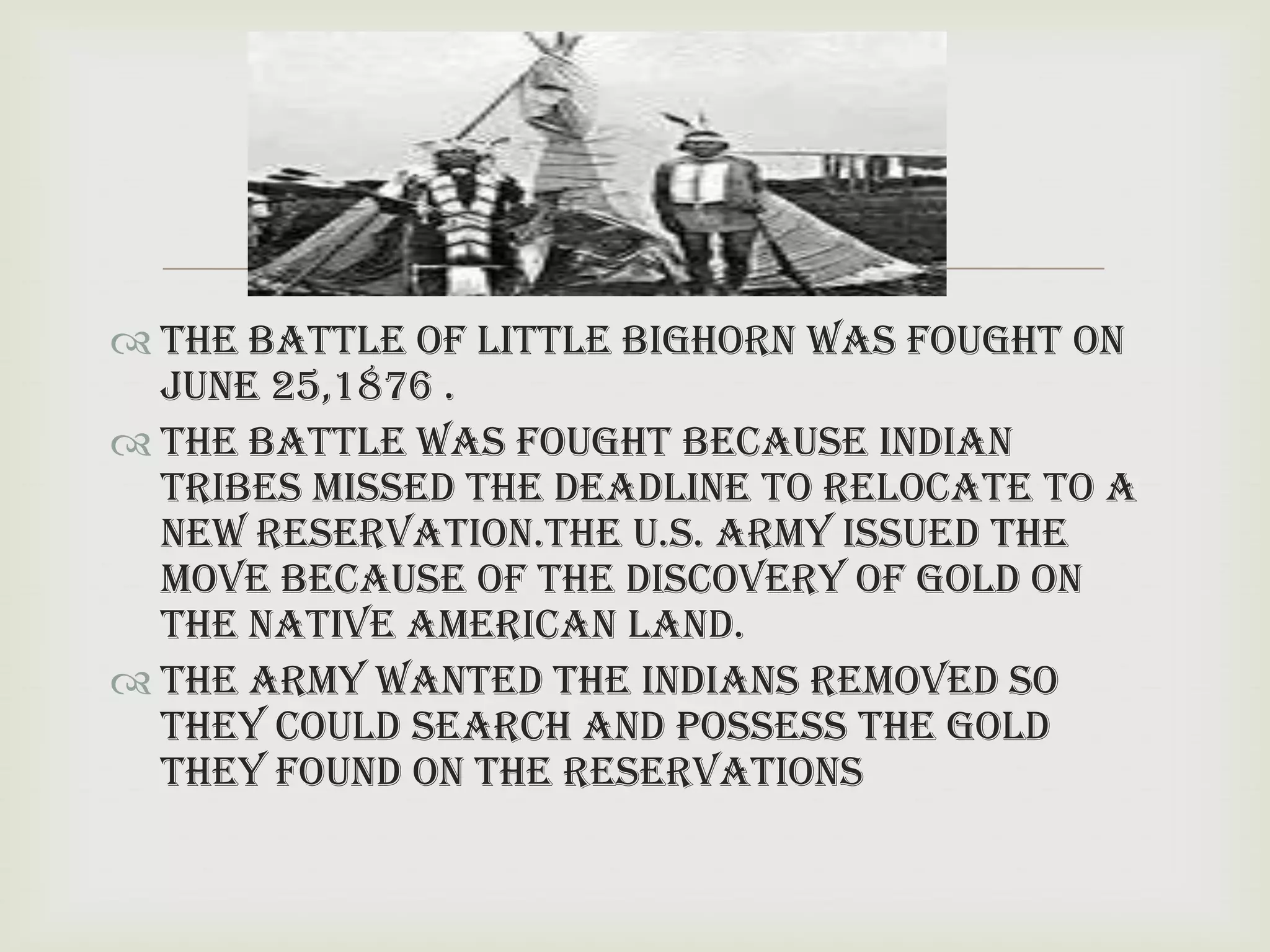 Battle of Little Bighorn Presentation | PPTX