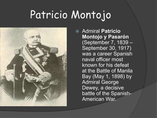 Admiral Patricio Montojo