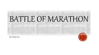 Battle Of Marathon | PPT