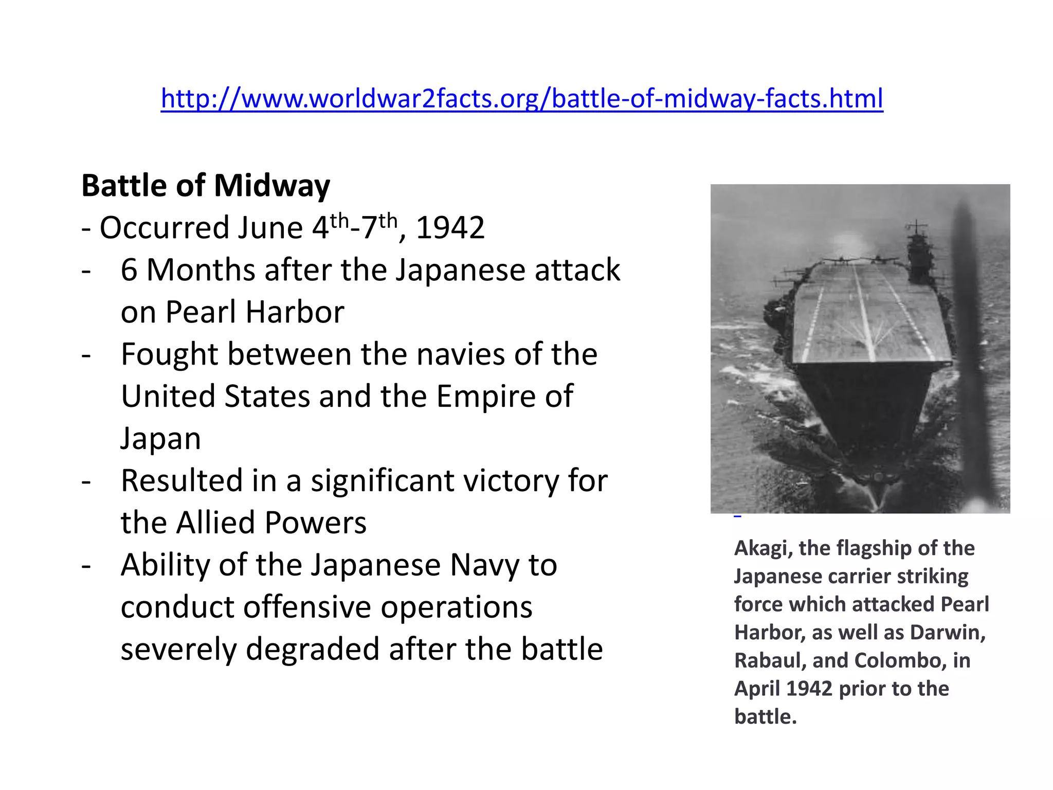 Battle of Midway | PPTX
