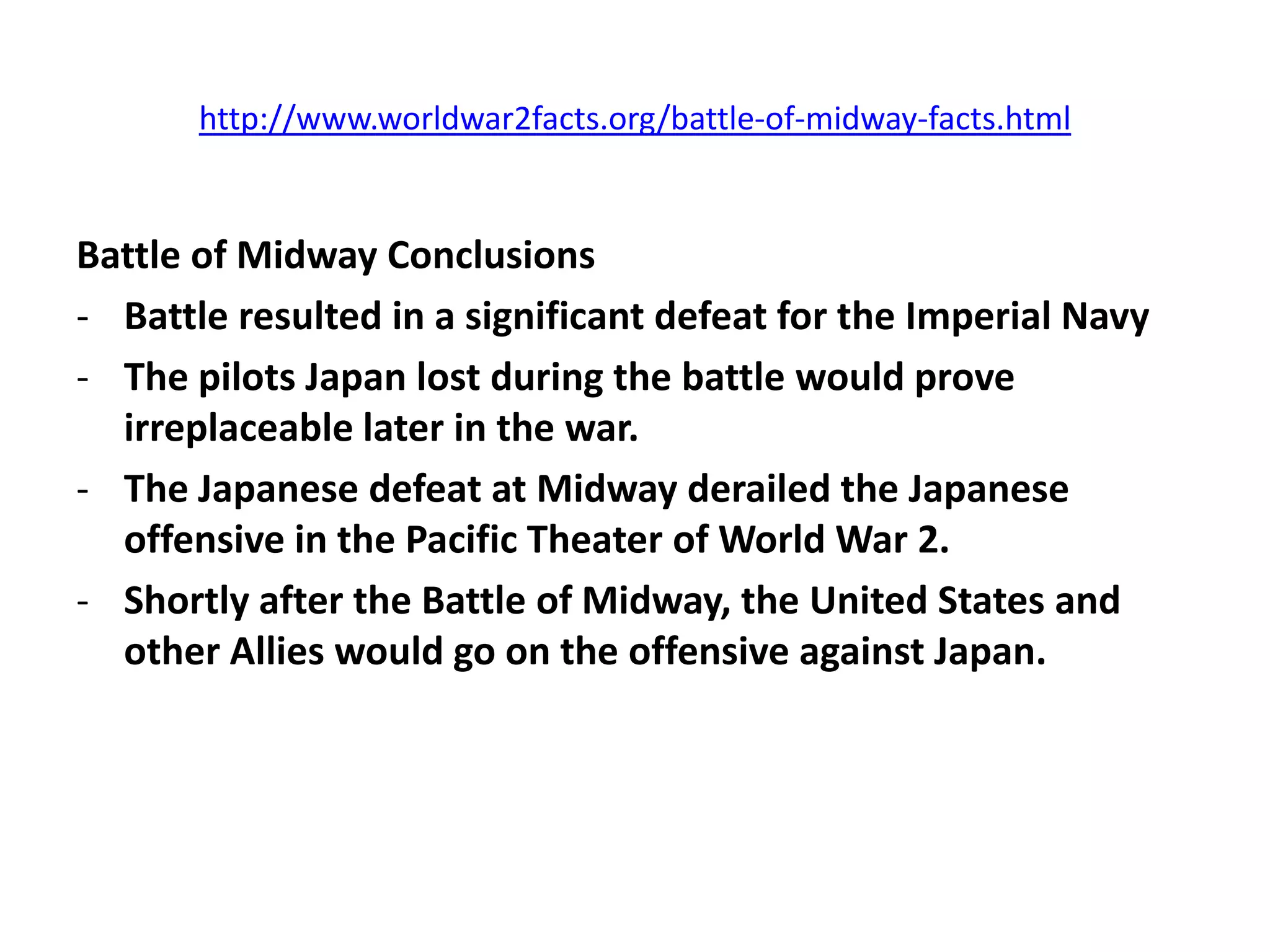 Battle of Midway | PPTX