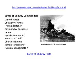 Battle of Midway | PPTX