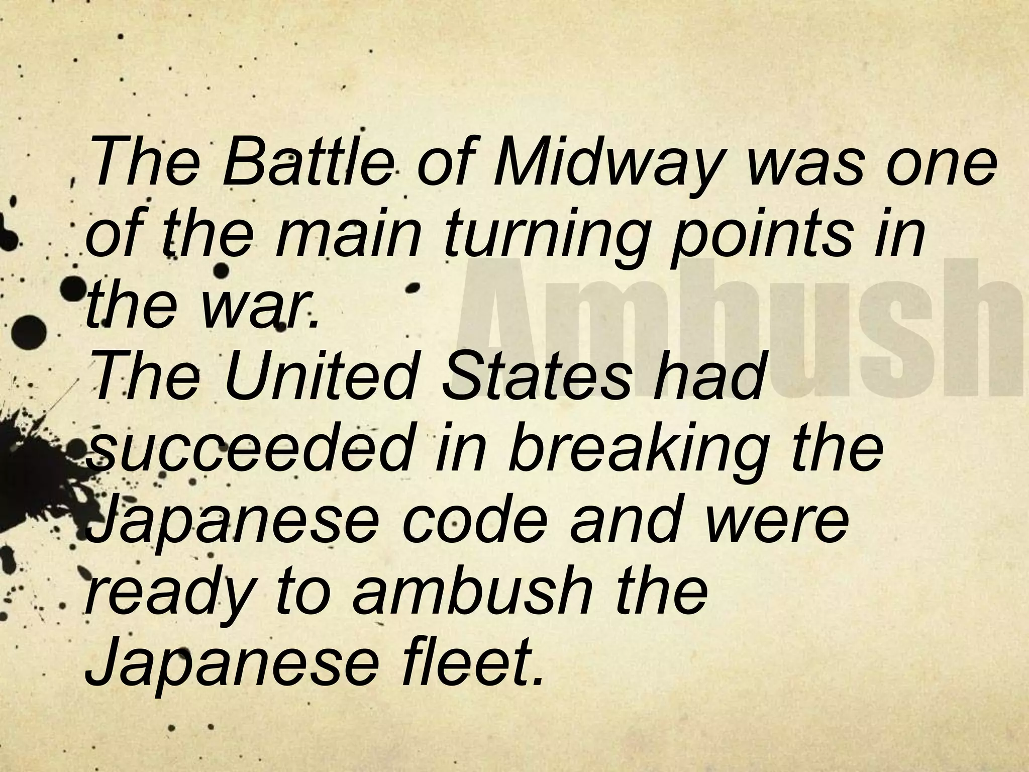 Battle of Midway | PPTX