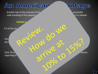 Battle of Midway planning (aka part 9 of 11) | PPT | Death, Injury, or ...