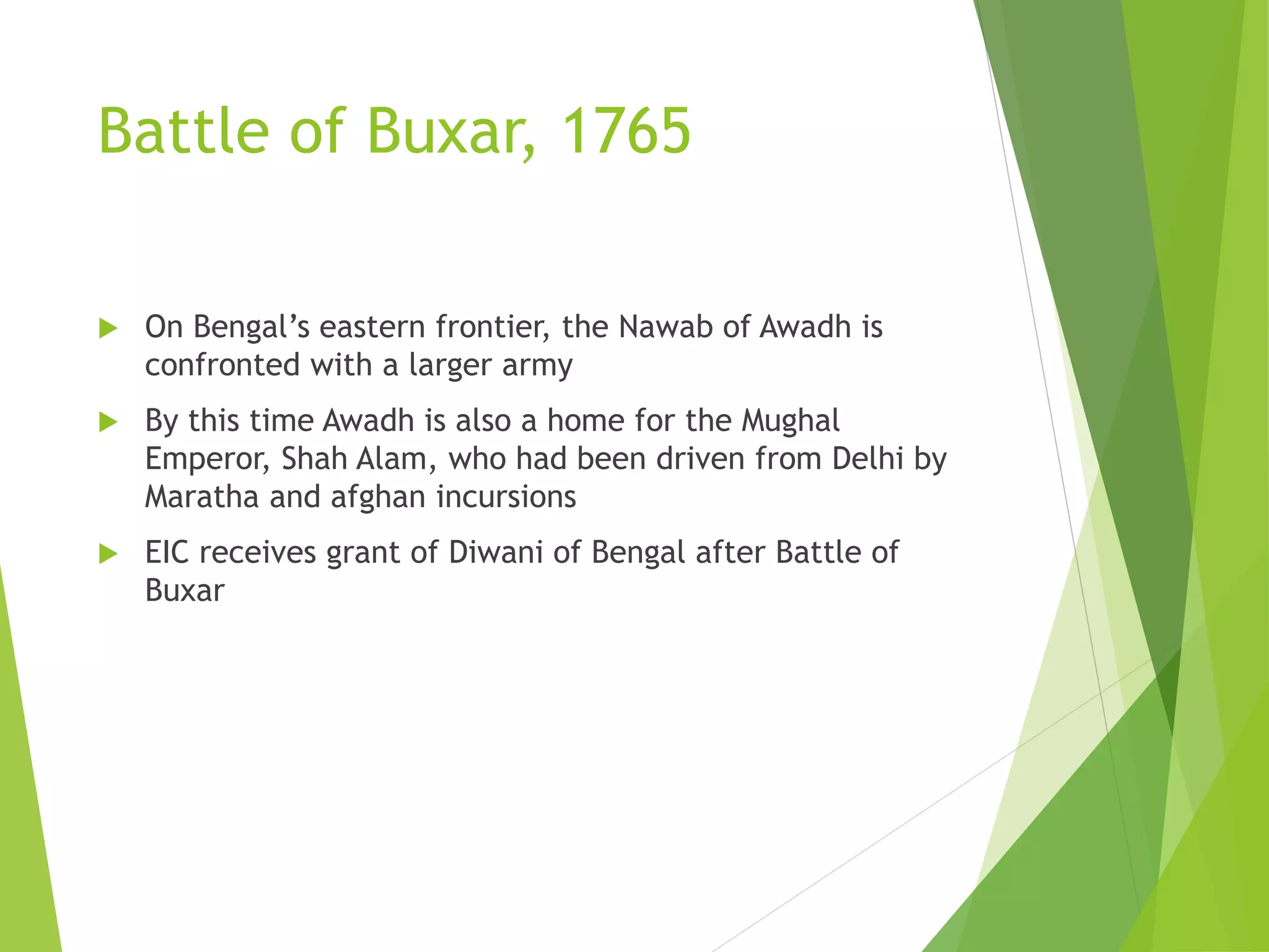 Battle of plassey | PPTX