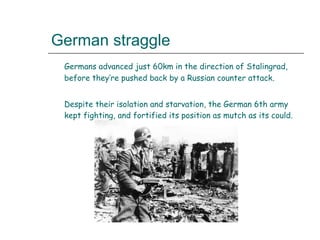 Battle Of Stalingrad David Sanz Soblechero 4ºA Corregido | PPT