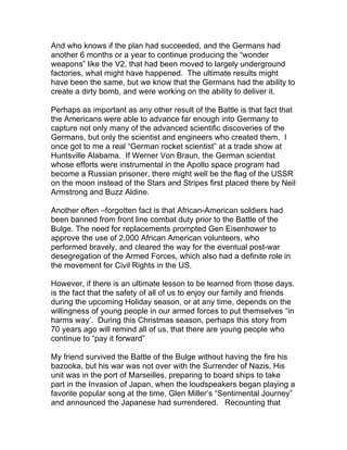 Battle of the bulge | PDF