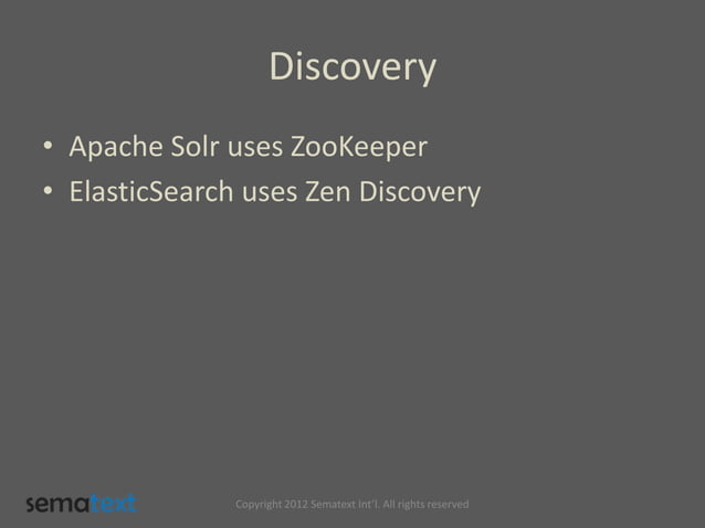 Battle of the giants: Apache Solr vs ElasticSearch | PPTX