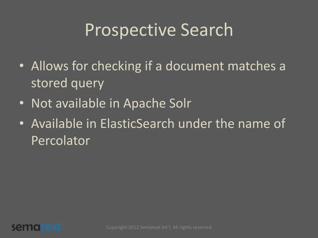 Battle Of The Giants Apache Solr Vs Elasticsearch Apachecon Ppt