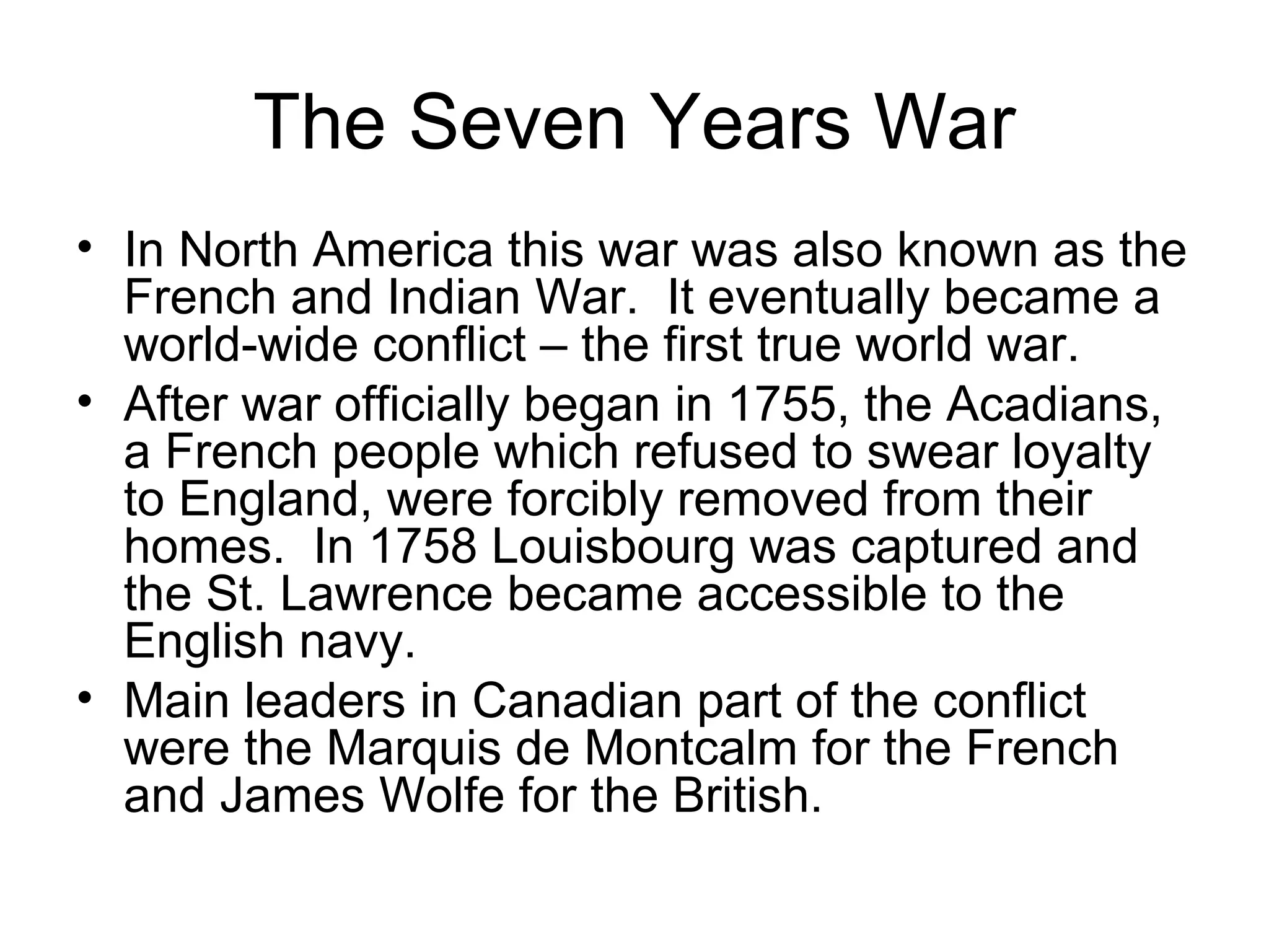 Battle of the Plains of Abraham | PPT