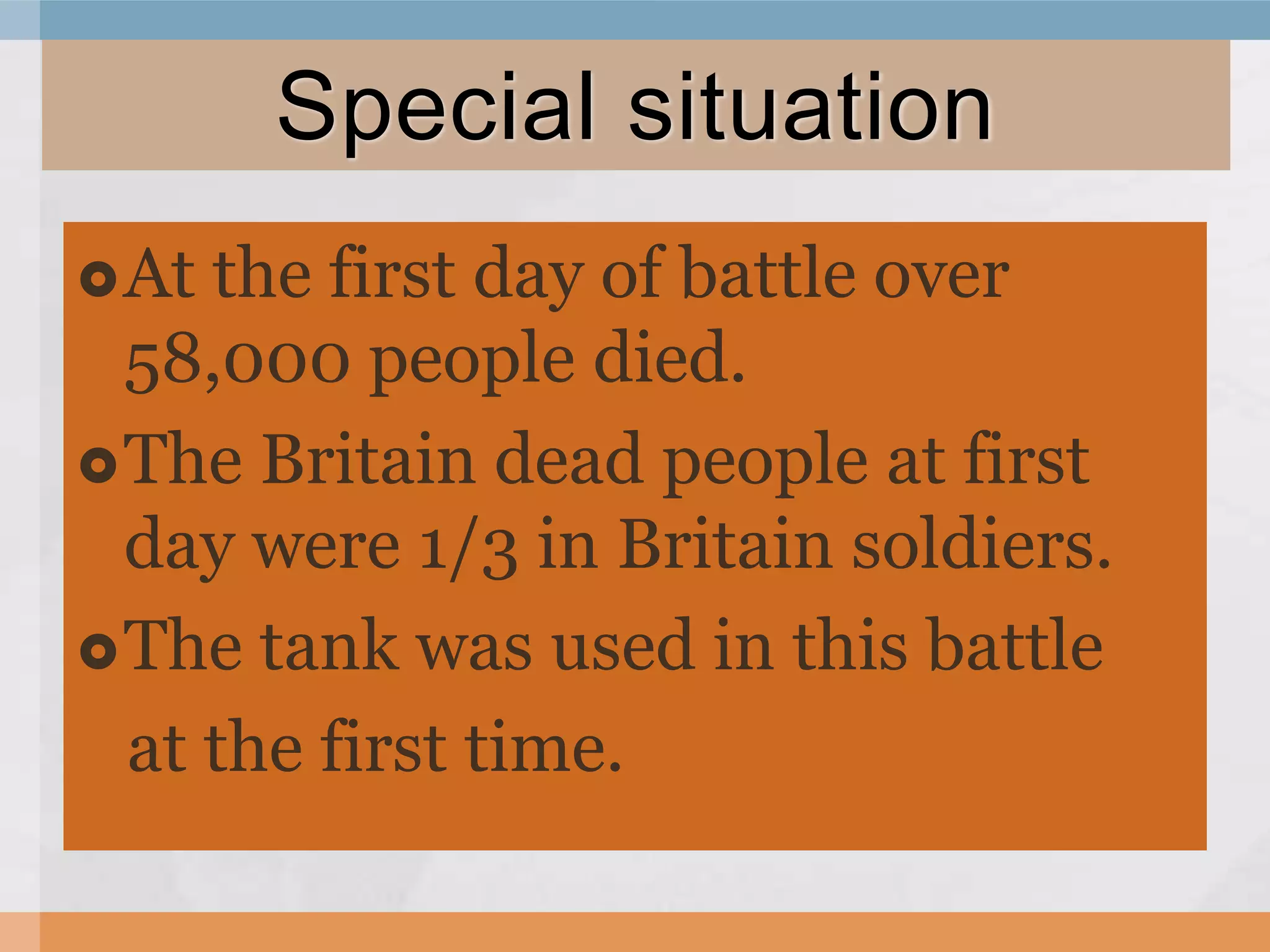 Battle Of The Somme Ww1 | PPTX