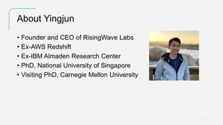 Battle of the Stream Processing Titans – Flink versus RisingWave | PDF ...