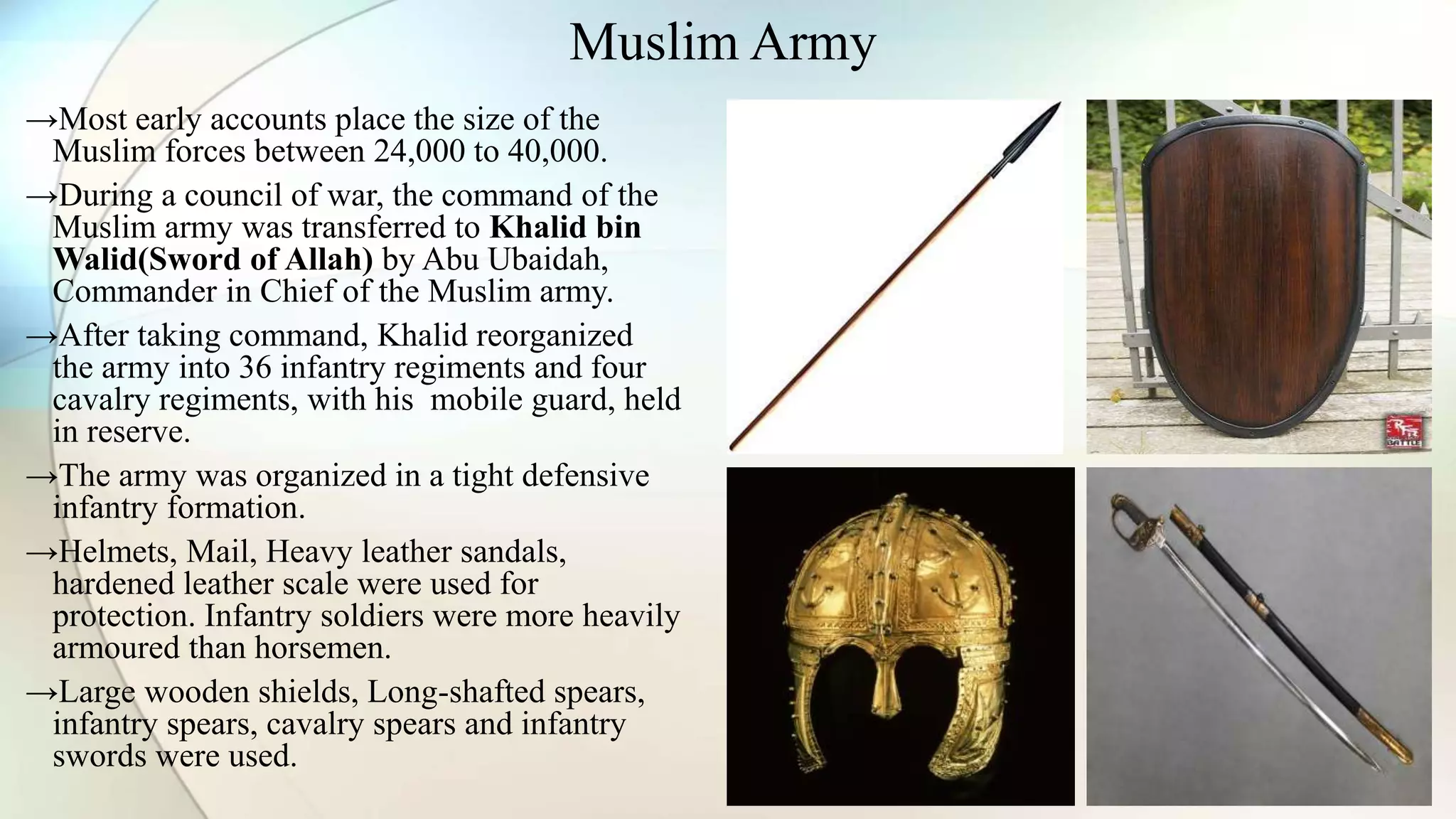 Battle of Yarmouk (Islamic history) | PPTX