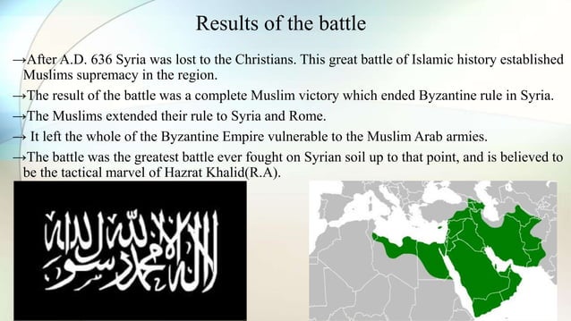 Battle of yarmouk (Islamic history)