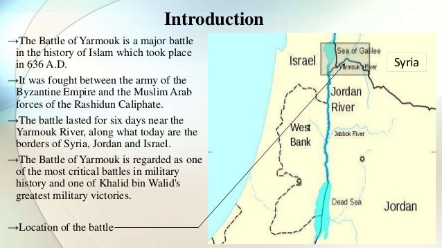 Battle of yarmouk (Islamic history)