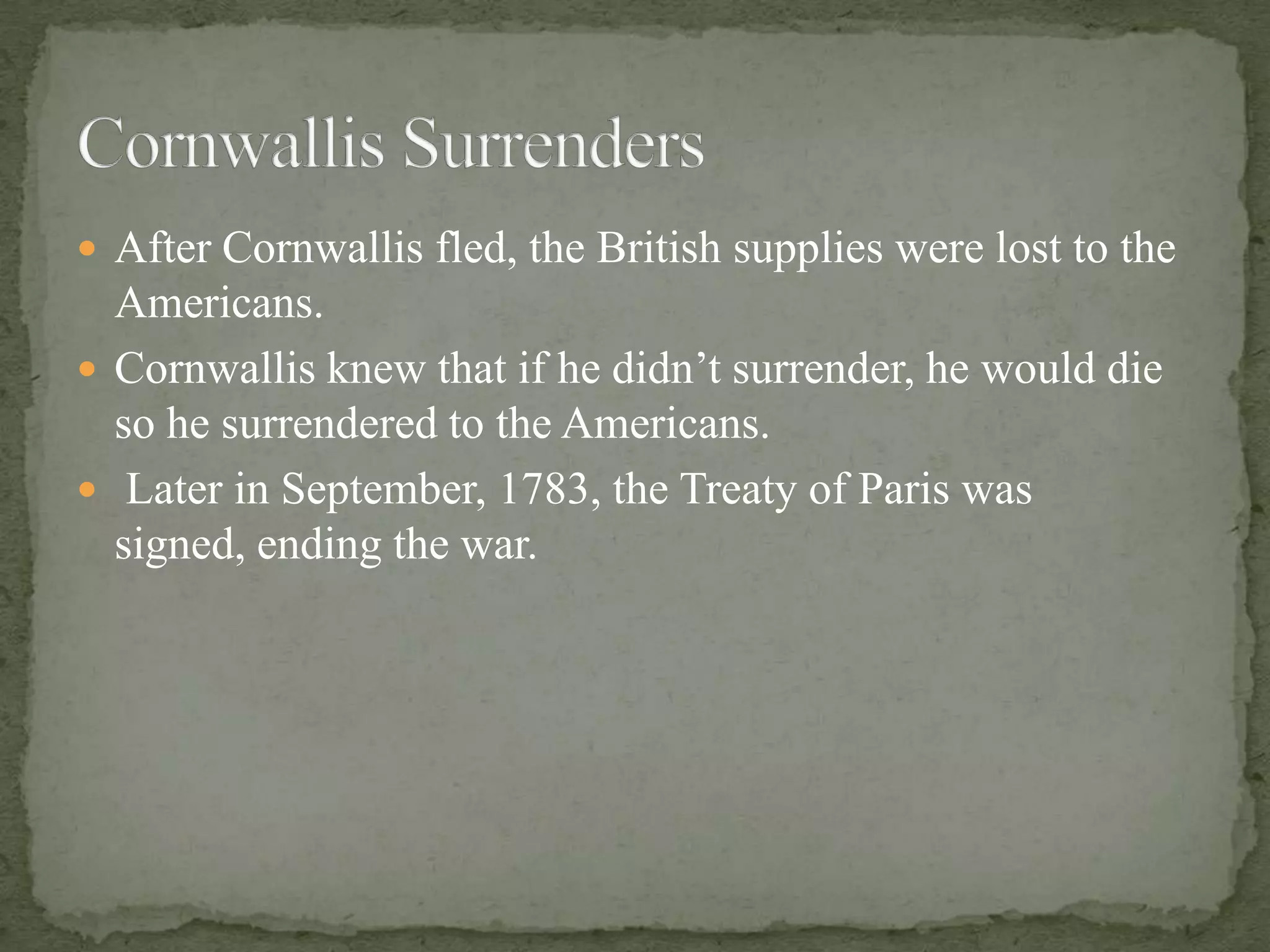 Battle of yorktown | PPT