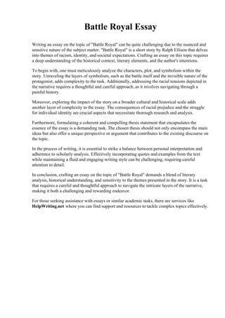 Battle Royal Essay.pdf