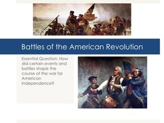 Battles of the Revolution- PPT | PPTX