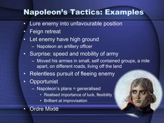 Napoleon: Battle Strategies | PPT
