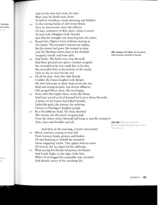 Battle with grendel | PDF