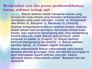 Batuan | PPT