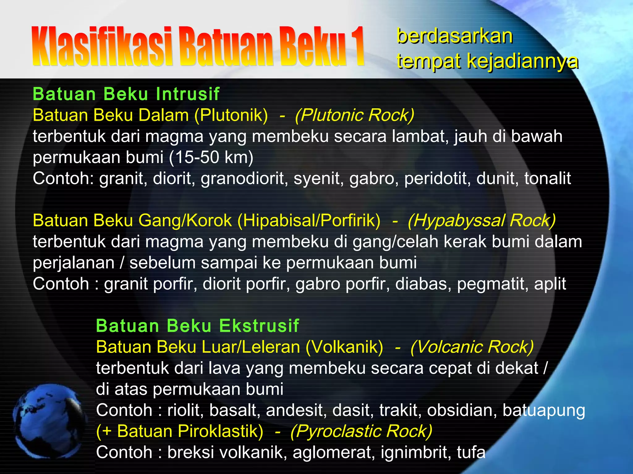 Materi Geologi.// | PPT